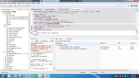 Problem In Migration From Iar To Ccs Version 610 For Energy Library Slaa577gzip For