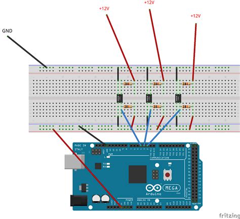 Multiple Optocouplers General Electronics Arduino Forum