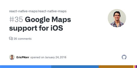 Google Maps Support For IOS Issue 35 React Native Maps React