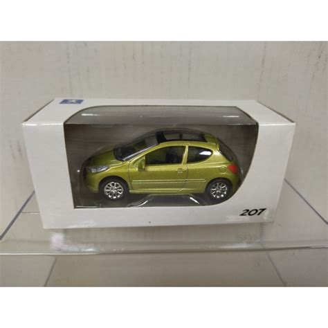 Peugeot 207 Mi Vie Berline 3p Greenyellow Apx 164 Norev 3 Inches 7