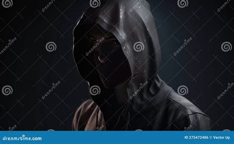 hooded hacker binary code background cybersecurity intrusion theme