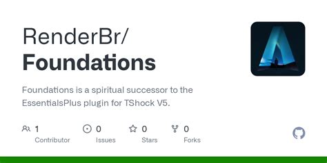 Github Renderbrfoundations Foundations Is A Spiritual Successor To