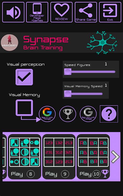 Synapse Photographic Memory brain training APK สำหรบ Android ดาวนโหลด