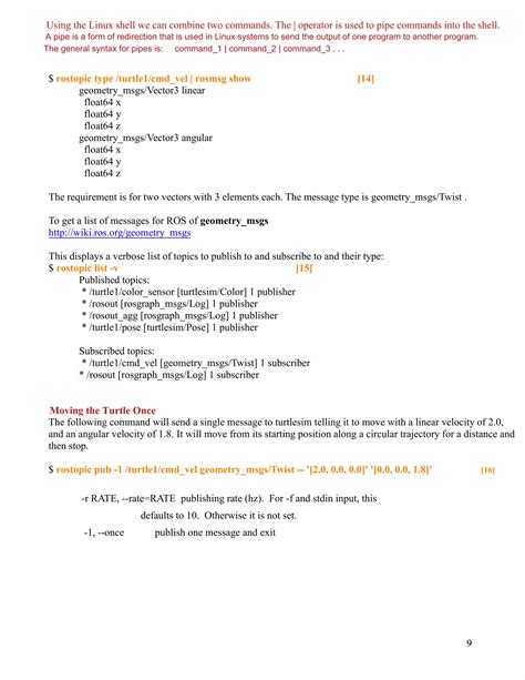 Ros Turtlesim Pdf
