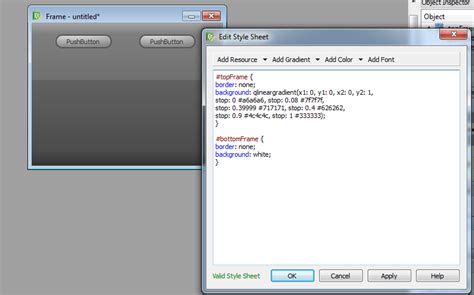 cách tạo qpushbutton background gradient trong qt
