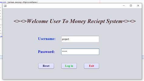 Github Apurbo Student Fees Reciept System Nd Year Java Swing Project Student Fees Reciept