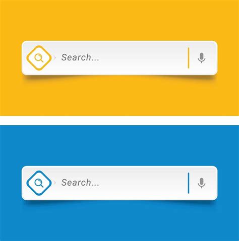 Internet Browser Search Bar Frame Search Engine For Ui Ux Design And