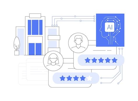 Aianalyzed Guest Feedback Abstract Concept Vector Illustration