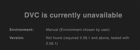 Improve DVC Setup DVC Is Unavailable Step Issue 3935 Iterative