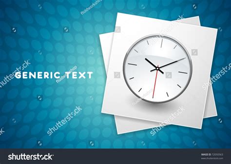 Vector Clock Design Stock Vector Royalty Free Shutterstock