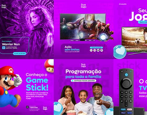 Social Media Iptv On Behance