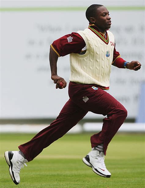 Fidel Edwards Sprints Into The Nets