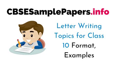 Letter Writing For Class 10 Cbse Format Topics Samples Cbse Sample Papers