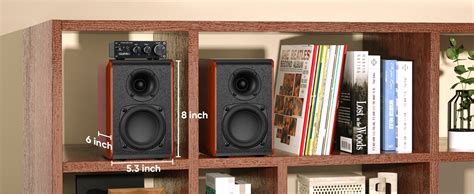 Saiyin Passive Bookshelf Speakers With 35 Inch Wooferhome