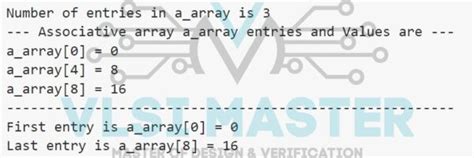 Arrays Vlsi Master