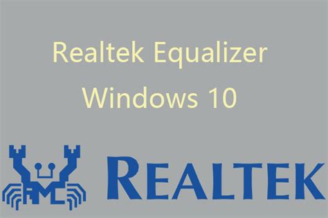 Realtek Hd Audio Manager Windows Equalizer Rewaholiday