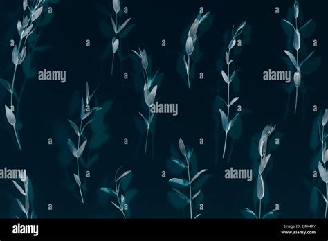 Foliage Background Defocused Stem Pattern Design Stock Photo Alamy