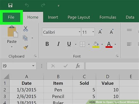Simple Ways To Open Two Excel Windows 7 Steps With Pictures