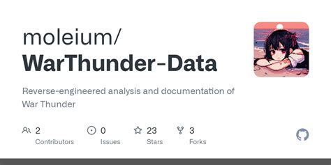 Github Moleiumwarthunder Data Reverse Engineered Analysis And