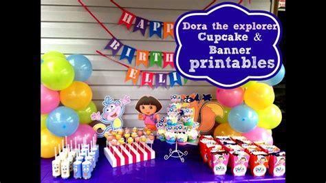 Dora The Explorer Birthday Banner