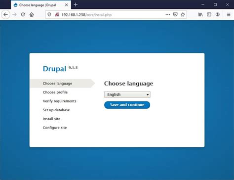 Install Drupal In Raspberry Pi