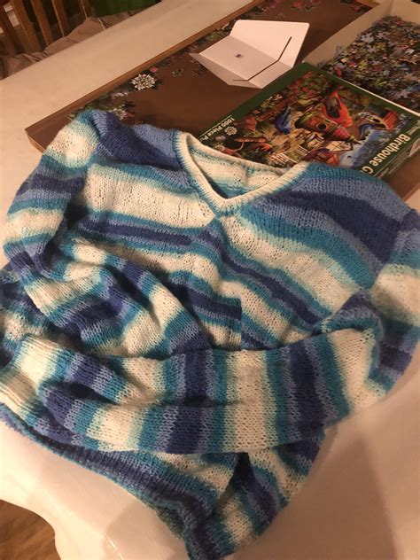 My First Sweater Sleeves Are A Little Funny Rknitting