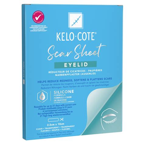 Kelo Cote® Eyelid Scar Sheet Alliance Kelo Cote