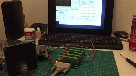 Linuxcnc Mesa Stepper Test Youtube