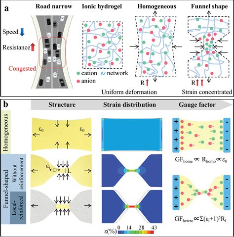 Road Narrow‐inspired Strain Concentration To Wide‐range‐tunable Gauge Factor Of Ionic Hydrogel