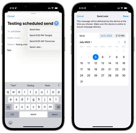 IOS 16 Mail App Improved Search Undo Send Scheduled Send Reminders And More MacRumors