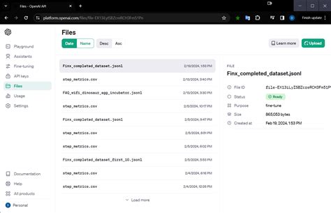 Openai Fine Tuning 4 4 Training And Running Chrisgpt Finxter Academy