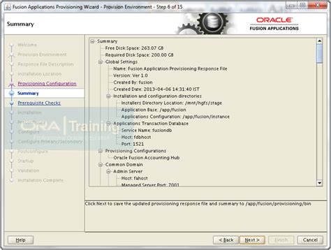 Oracle Fusion Applications Installation Provision An Applications