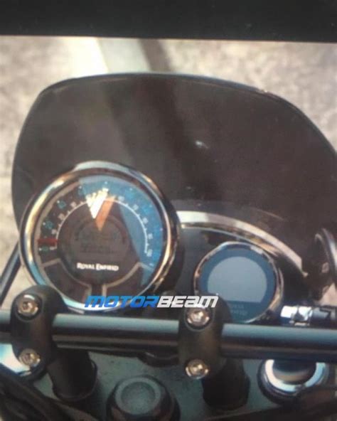 Re Meteor 350 Digital Display Leaked Gets Turn By Turn Navigation
