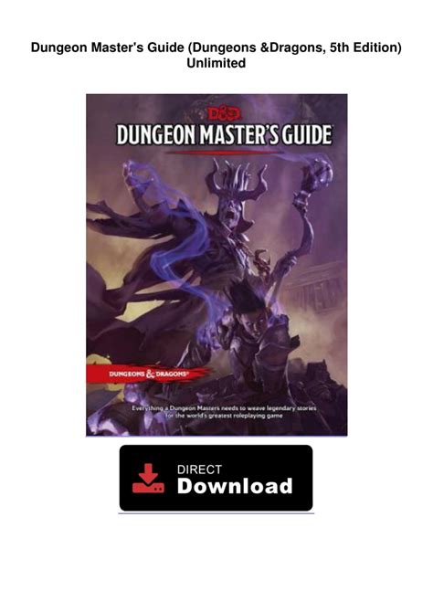 Ppt Dungeon Masters Guide Dungeons Dragons 5th Edition Powerpoint Presentation Id13756148