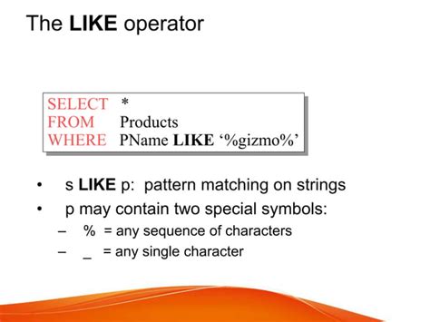 Basic Sql Knowledge Data Type Table Query Ppt