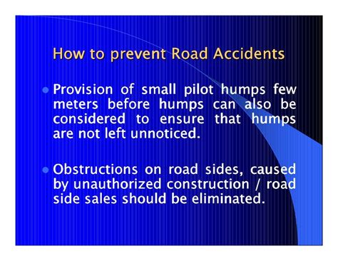 Road Safety Project Powerpoint Presentation Road Safety Ppt Pps Pdf