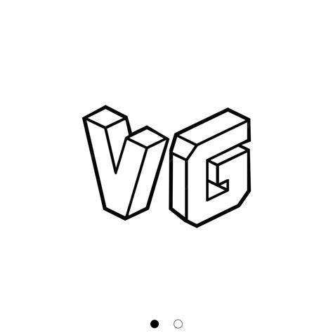 Premium Vector Vector Vg Initial Monogram Vector Icon Illustration