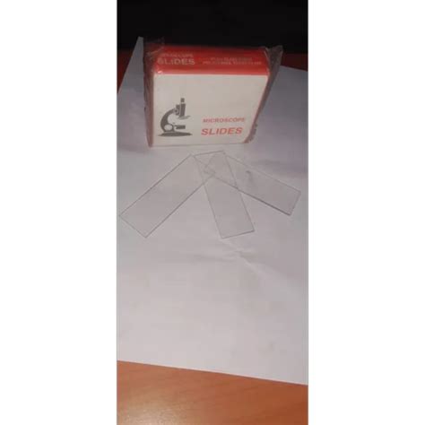 75 Mm X 25 Mm X 1 2 Mm Microscope Slide Glass For Chemical Laboratory