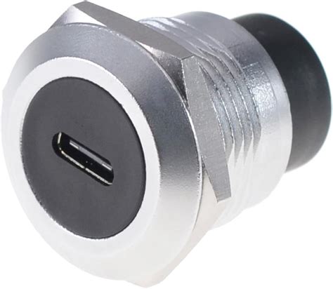 Amazon Com HangTon 5pack USB C Type C Coupler Panel Socket Weatherproof Connector Bulkhead Feed