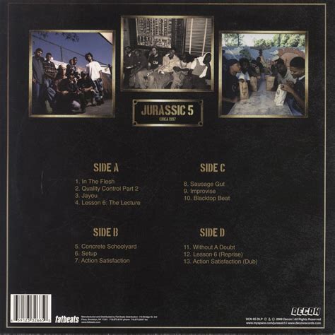 Jurassic 5 Jurassic 5 Us 2 Lp Vinyl Set —