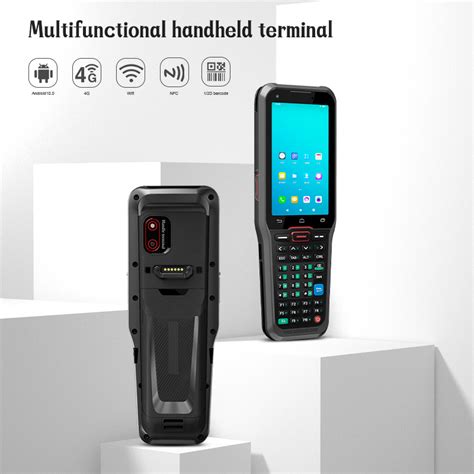 Industrial Terminal Handheld Scanner Device Android 10 0 4inch Data Collector Pda For