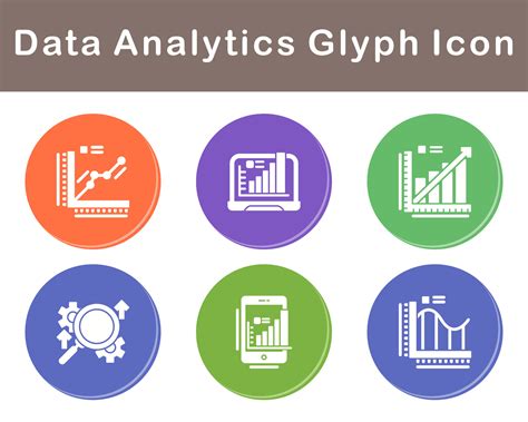 Data Analytics Vector Icon Set 21507540 Vector Art At Vecteezy