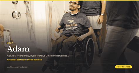 Adams Story — Accessible Bathroom And Dream Bedroom Sunshine On A