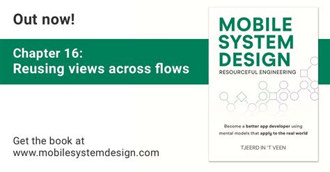 👾 Tjeerd In T Veen On Linkedin Chapter 16 Of The Mobile System Design Book Is Out Now You Can