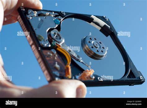 Computer Hard Disk Stock Photo Alamy