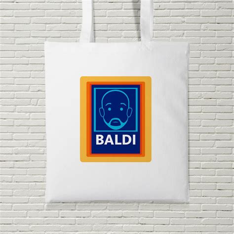 Baldi Tote Bag Shopping Funny Offensive No Hair Present T Birthday Christmas For Him Fathers