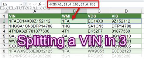 Splitting A Text Based On A Pattern In Excel