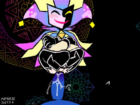 Rule 34 Anal Anal Sex Animated Blush Count Bleck Dimentio Duo Genitals Humanoid Jester Madd