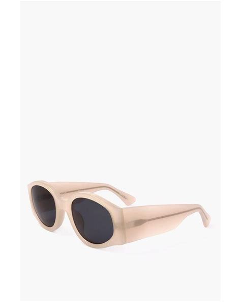 Linda Farrow Dries Van Noten Sunglasses With Thick Temples Lyst Uk