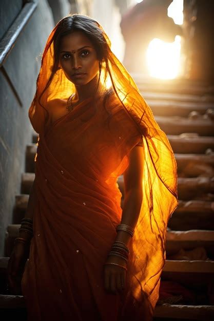 Beautiful Indian Girl Premium Ai Generated Image